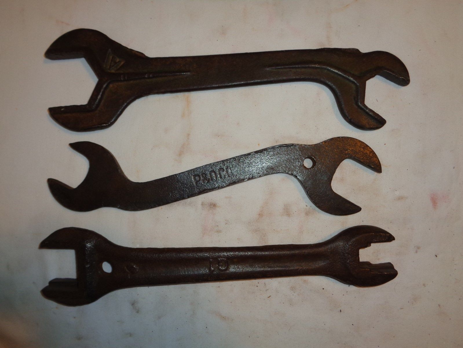 3 Antique LARGE IMPLEMENT WRENCHES~Farm Tool -- Antique Price Guide ...