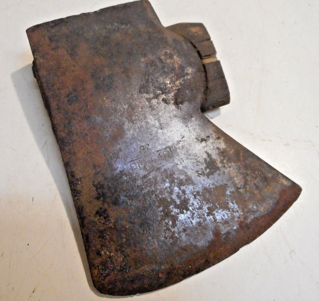 L1319- Vintage Plumb Jersey Style Single Bit Axe Head 3 lb 15 oz ...