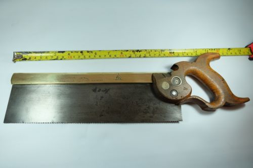 Old Vintage W. TYZACK SONS & TURNER NONPAREIL Cast Steel Brass Back ...