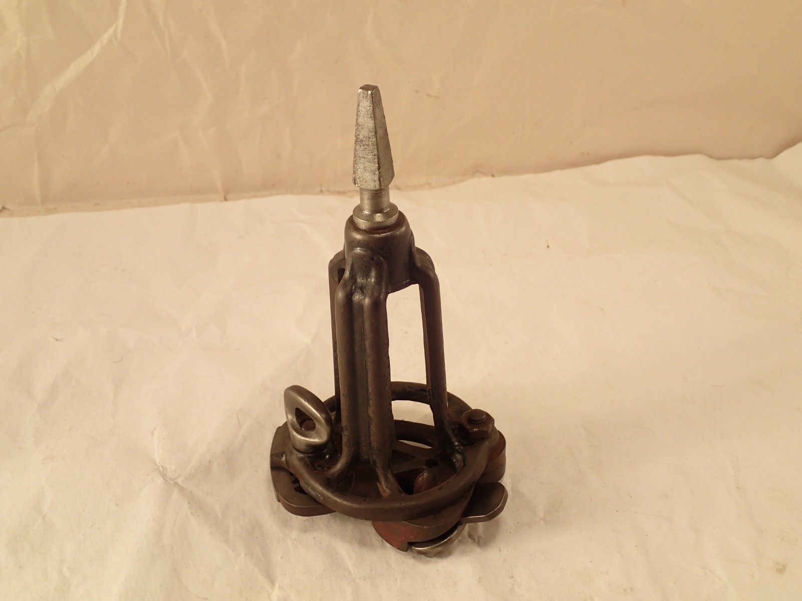 Antique STEARNS #103 Adjustable BRACE HOLLOW AUGER Tenon Cutter DOWEL ...