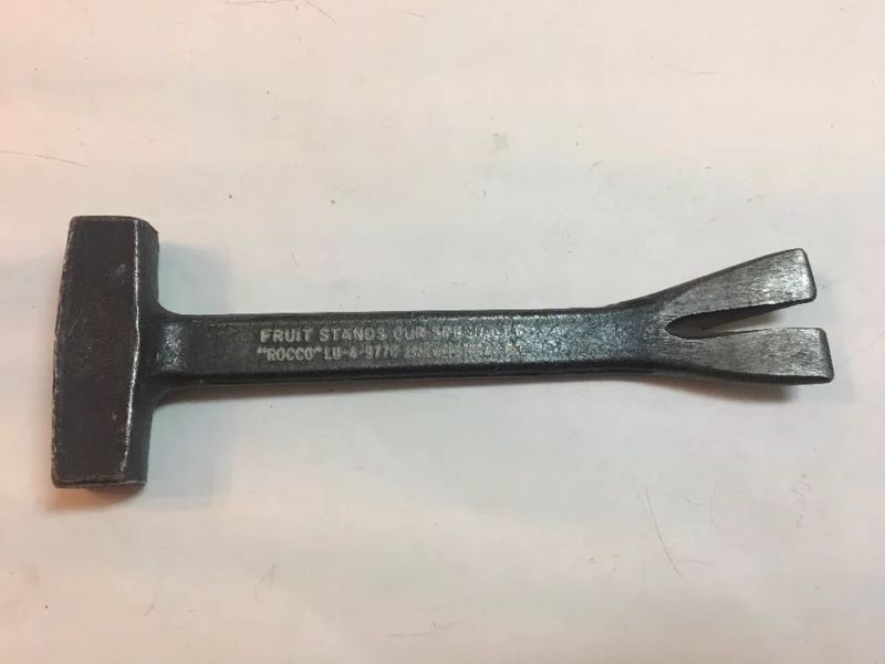 Vtg Baby Box Terrier Crate Tool Pry Bar BRONX NY Advertising Bridgeport ...