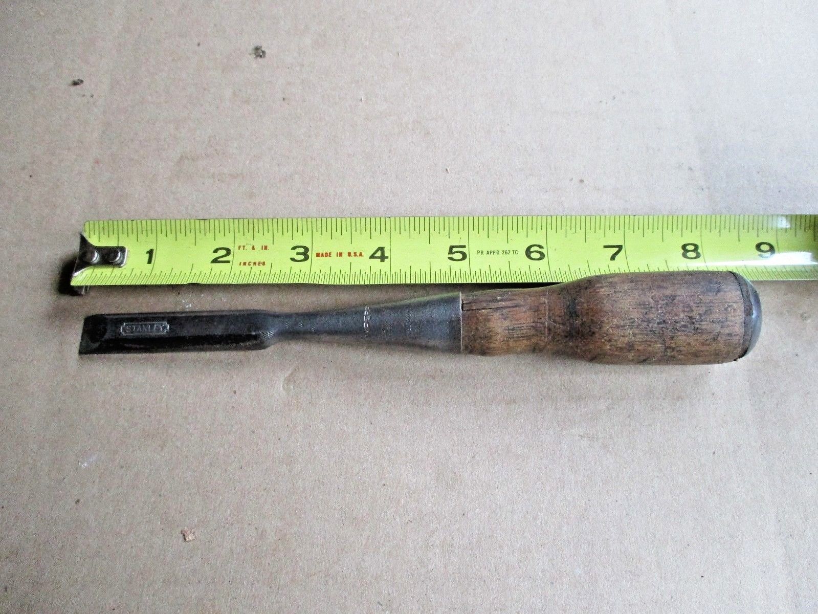 VINTAGE STANLEY 1/2" "IMPERFECT" EVERLASTING CHISEL, WOOD CHISEL ...