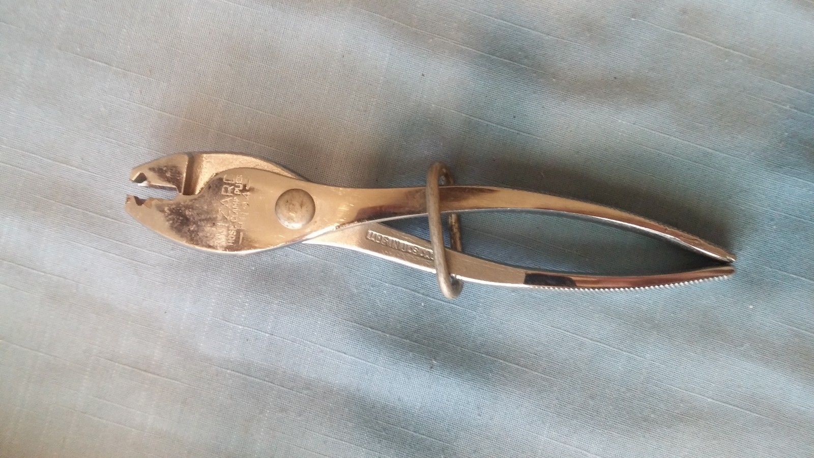 Vtg Wizard (Western Auto) 7 1/2" Hose Clamp Pliers H1194 USA -- Antique ...