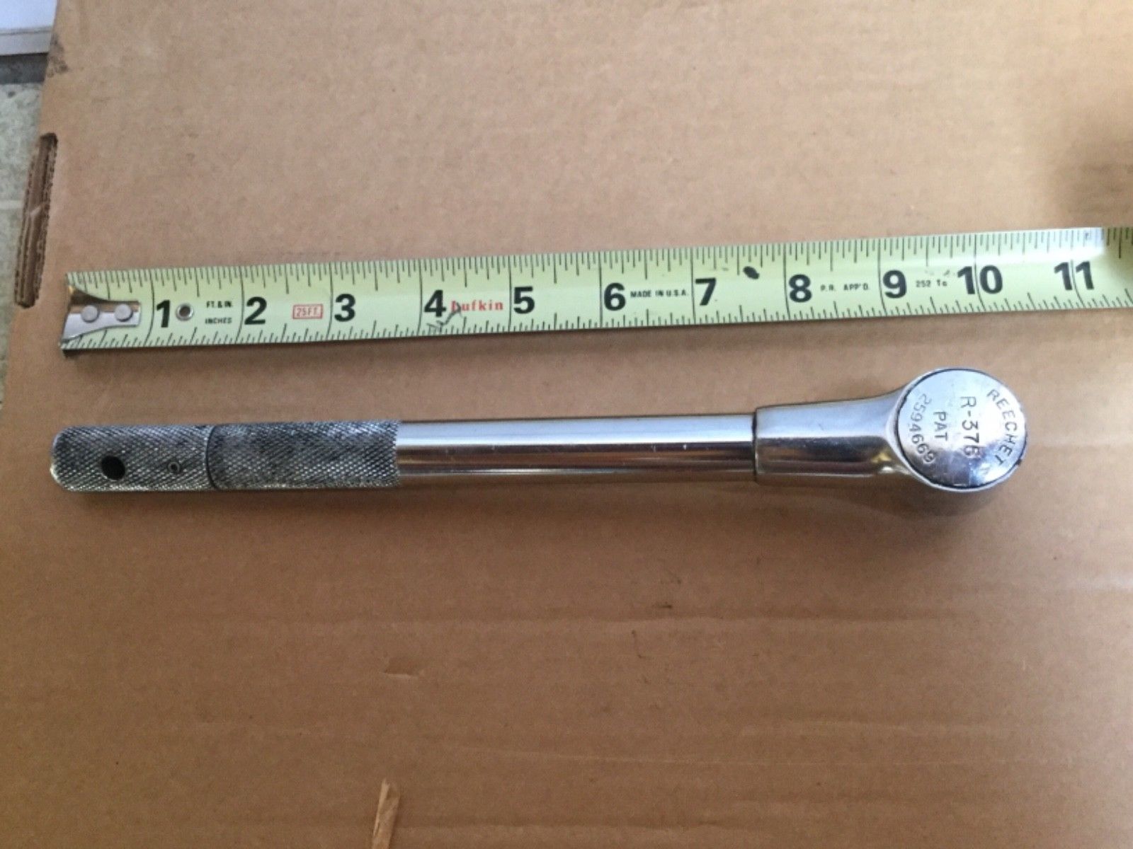 Vintage REECHET 3/8" Drive Ratchet wrench R-375 -- Antique Price Guide ...
