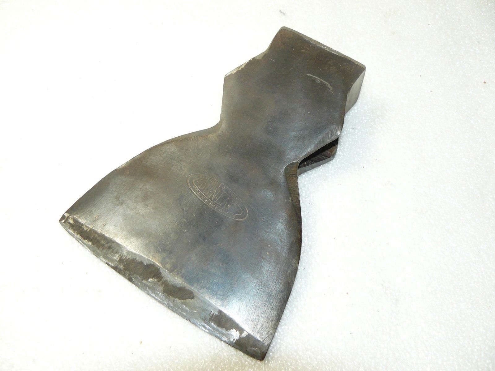 Vintage DUNLAP Hewing Hatchet Axe Head Sharpened 4.5â€ Blade USA ...