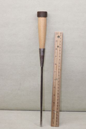 OLD WOODWORKING TOOLS VINTAGE GREENLEE 1/4" BEVEL EDGE MORTISING SOCKET ...