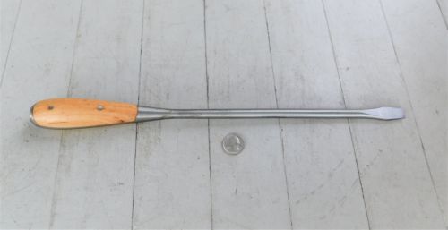 N.O. S. IRWIN PERFECT HANDLE TYPE SCREWDRIVER, 16-1/2" LONG W/ 1/2 ...