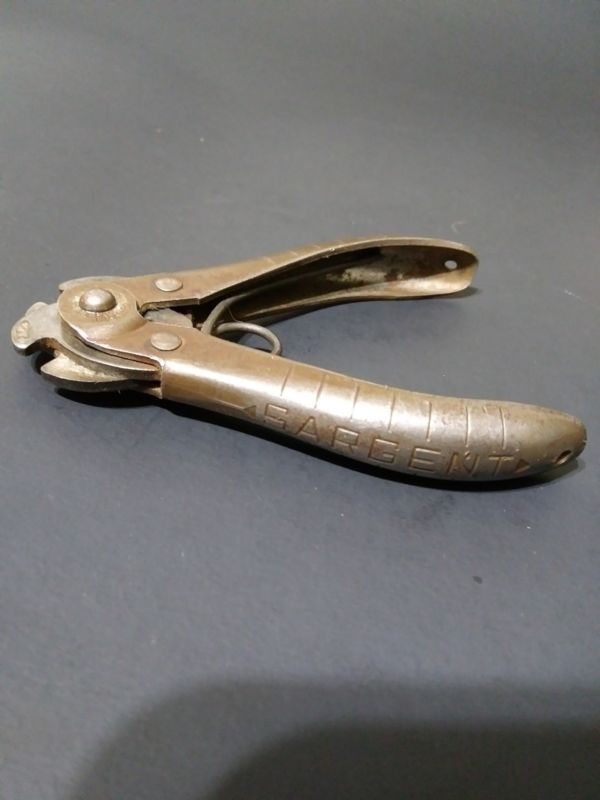 Vintage Sargent Twin Jaw Double Wire Cutters Pliers 4 1/8" USA ...