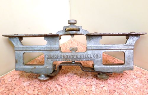 Vintage SIMONDS SAW & STEEL CO Crosscut Saw Guide Tool Raker Gauge ...