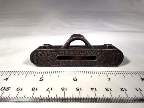 Antique Stanley Cast Iron Pocket Line Level Tool -- Antique Price Guide ...