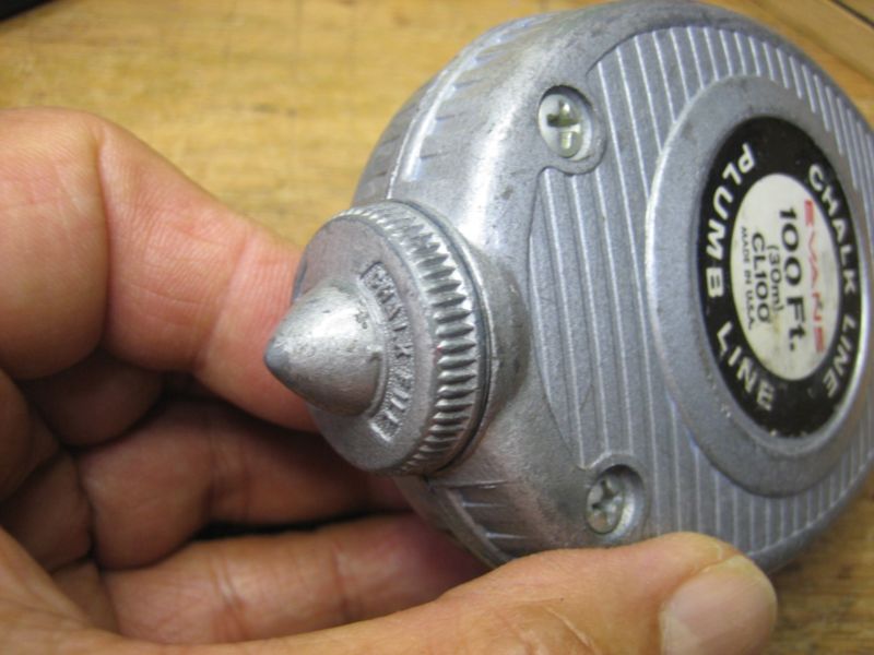 Vintage EVANS CHALK LINE CL-100 Plumb Line USA Good condition ...