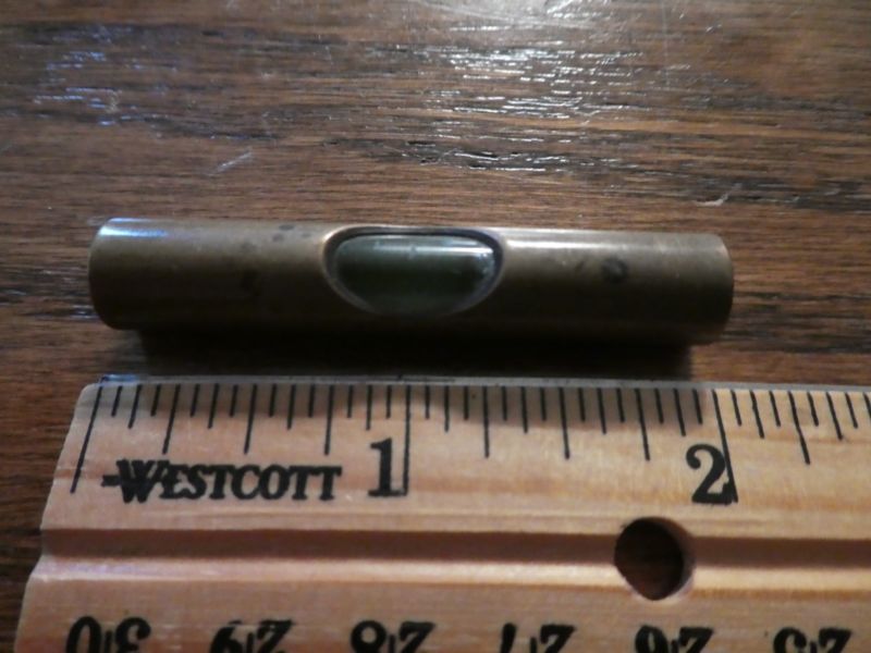 Antique small brass level no markings -- Antique Price Guide Details Page