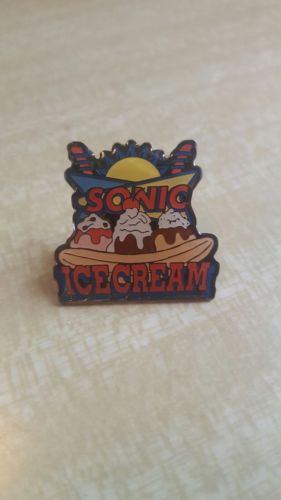 Collectible Sonic Drive-In banana split ice cream pin -- Antique Price ...