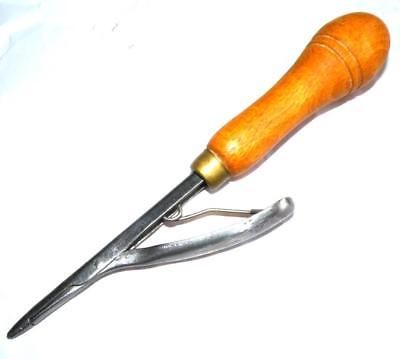 Vintage Rag Rug making tool, bodger Browns Patent Rug Needle -- Antique ...