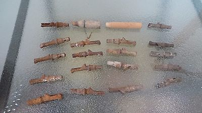 Antique 20 Maple Syrup Sap Bucket SPOUTS TAPS SPILES Cast Iron and Wood ...