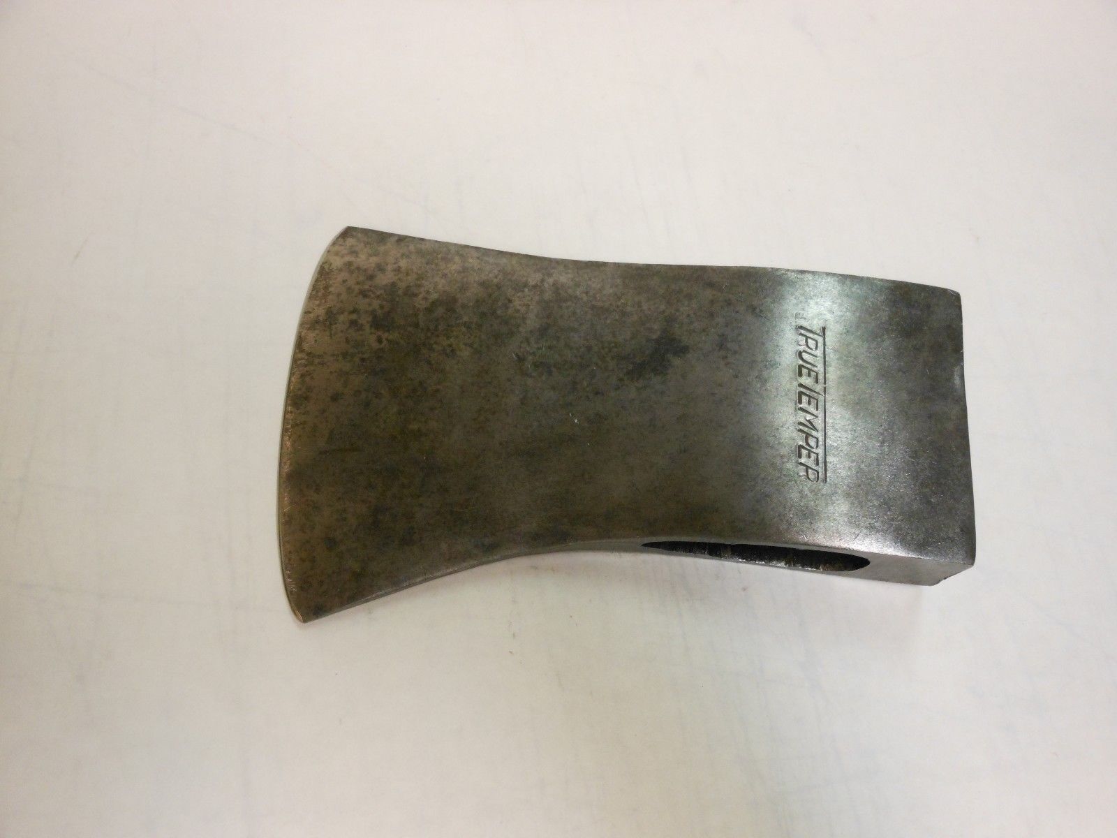 Vtg TRUE TEMPER Single Bit Ax Hatchet Head 3 3/4 lb Wood Splitting Camp ...