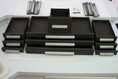 KENNEDY Metal Tool Box 360B TEN DRAWER Parts Repair Lot -- Antique ...