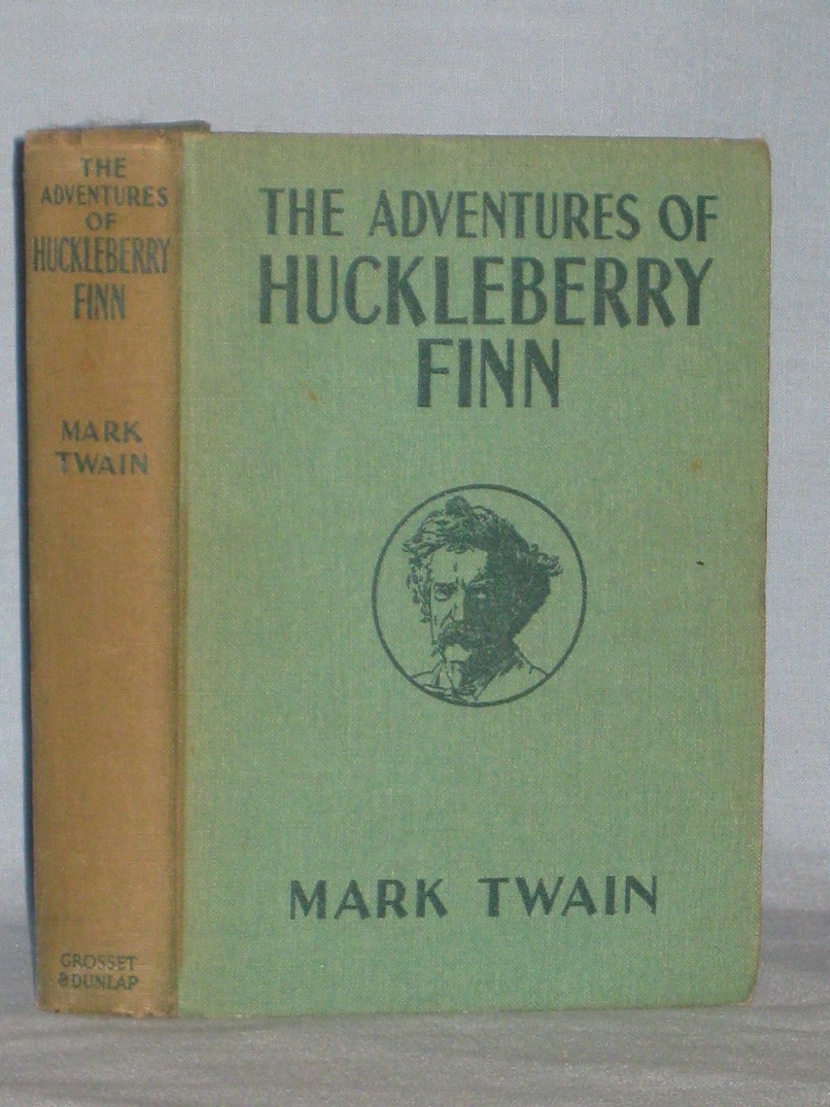 1918 BOOK THE ADVENTURES OF HUCKLEBERRY FINN BY MARK TWAIN -- Antique ...