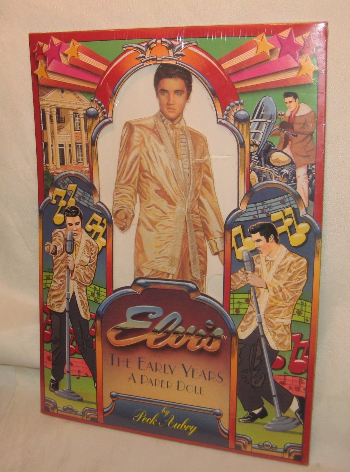 Elvis The Early Years A Paper Doll By Peck Aubry 1996 Seaded Uncut