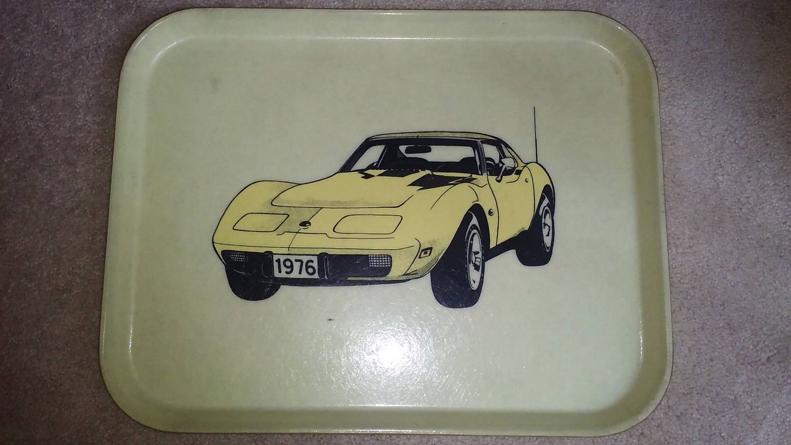 1976 Corvette Plastic Tray G Bolta -- Antique Price Guide Details Page