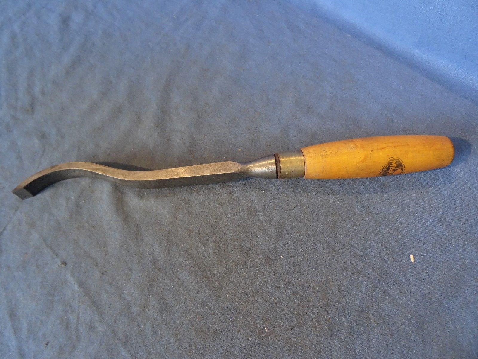 Marples 5/8" swan necked mortice chisel boxwood handle -- Antique Price ...