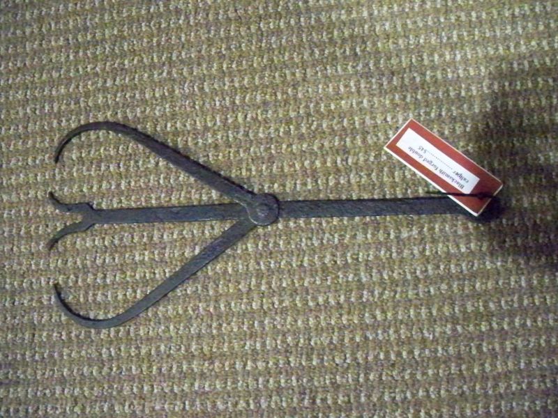 Blacksmith forged double caliper -- Antique Price Guide Details Page