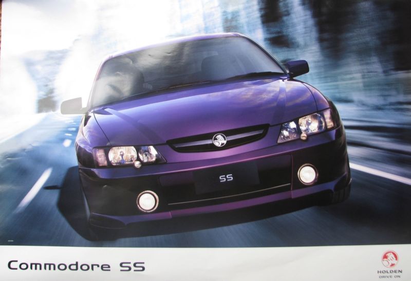 Holden VY Commodore SS Showroom Poster -- Antique Price Guide Details Page