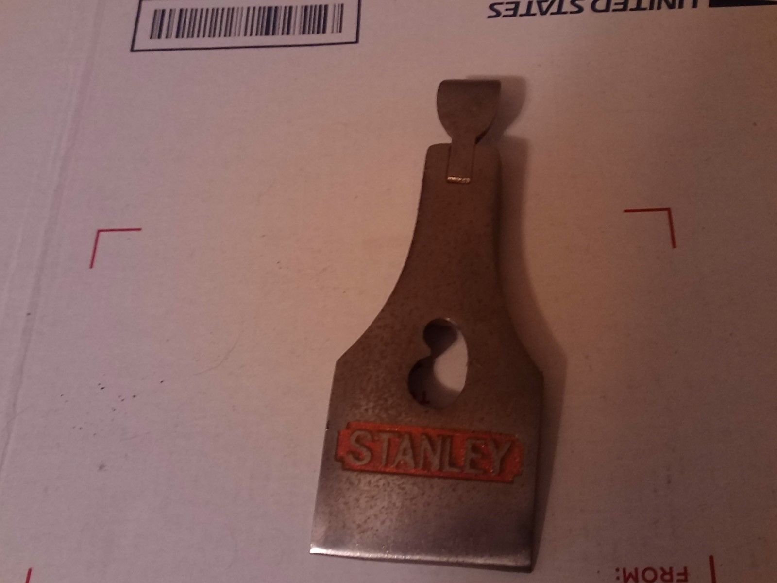 Stanley bailey No 4 Wood Plane cap iron hardware lever 2 inch wide ...