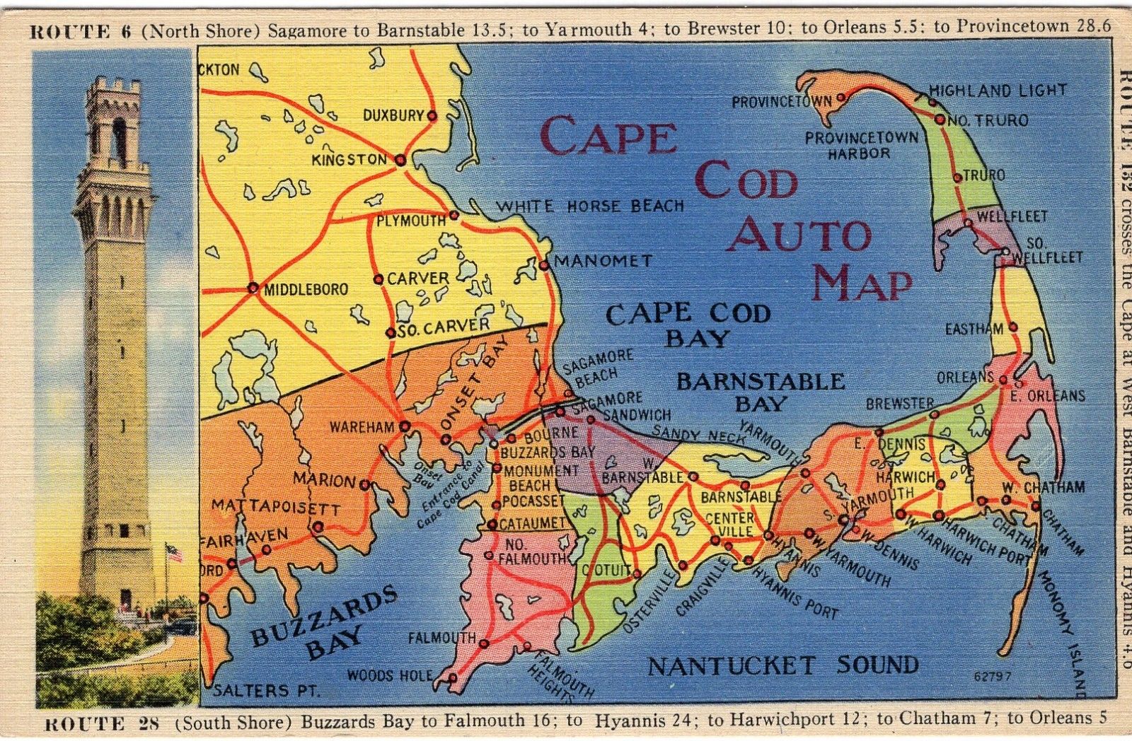 Cape Cod Auto Map -- Antique Price Guide Details Page