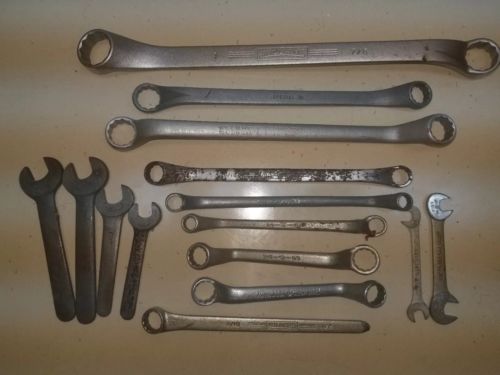 Vintage Williams Superrench Double Box-End Wrench Mix Lot Set USA ...
