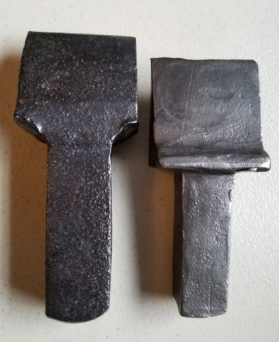 Vintage Pair of Hot & Cold Cut Chisel Blacksmith Anvil Hardy''s Coal ...