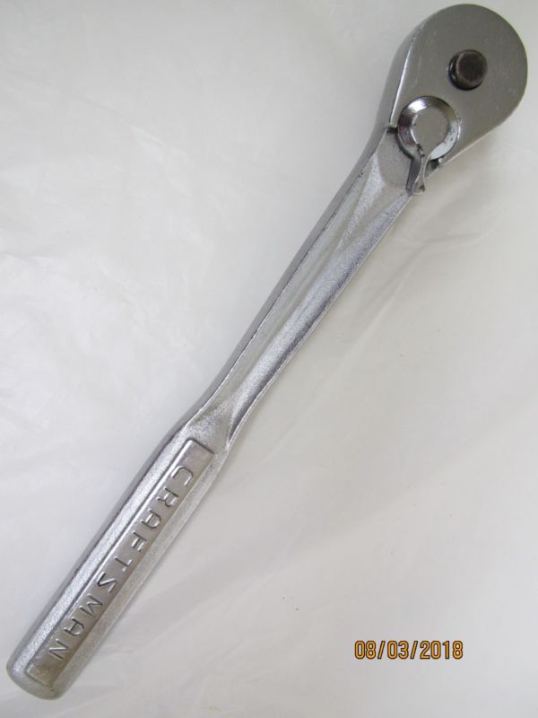 craftsman ratchet 1/2 u s a -v-44975 push button lock. -- Antique Price ...