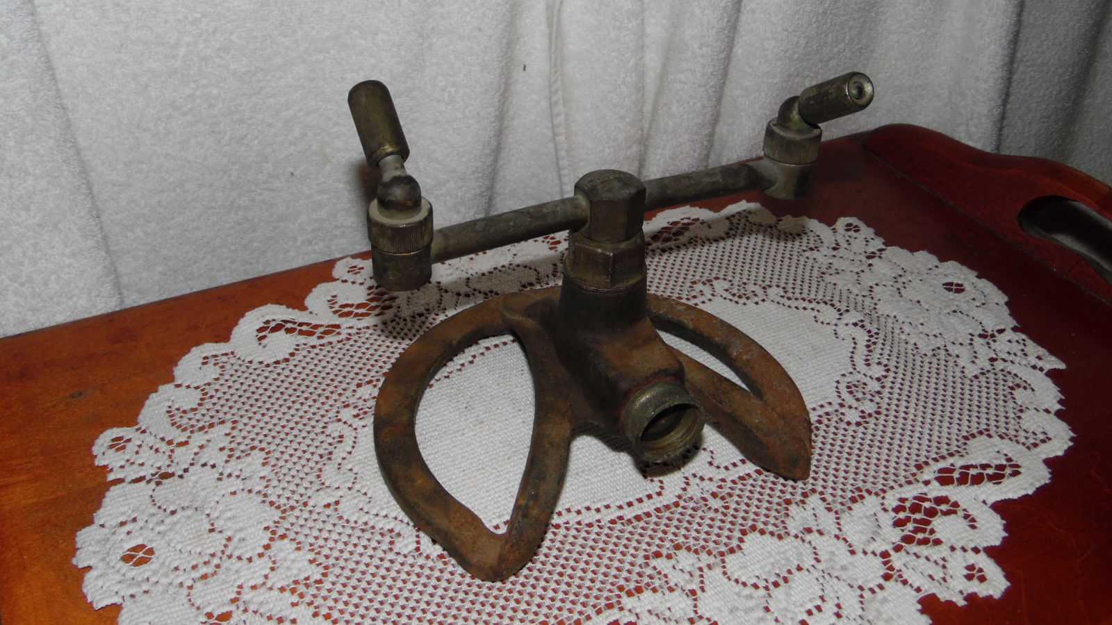 Vintage Water Lawn Spinning Rotating Sprinkler Craftsman. -- Antique ...