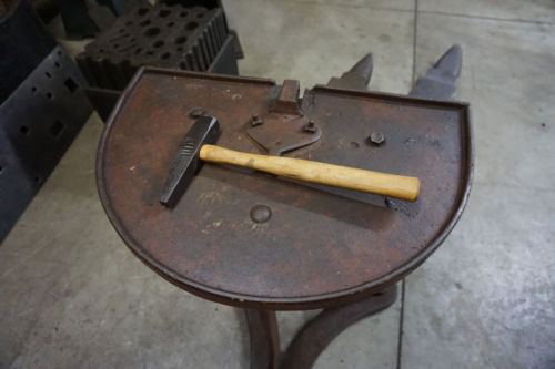 VINTAGE ATHA 1/2" BLACKSMITH SQUARE PUNCH Anvil Hammer Forge -- Antique ...