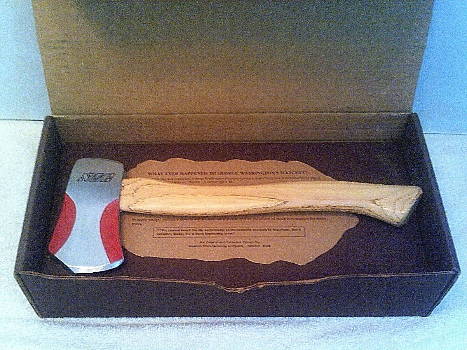 Vintage The Original George Washington Hatchet--- Door Stopper with Box ...