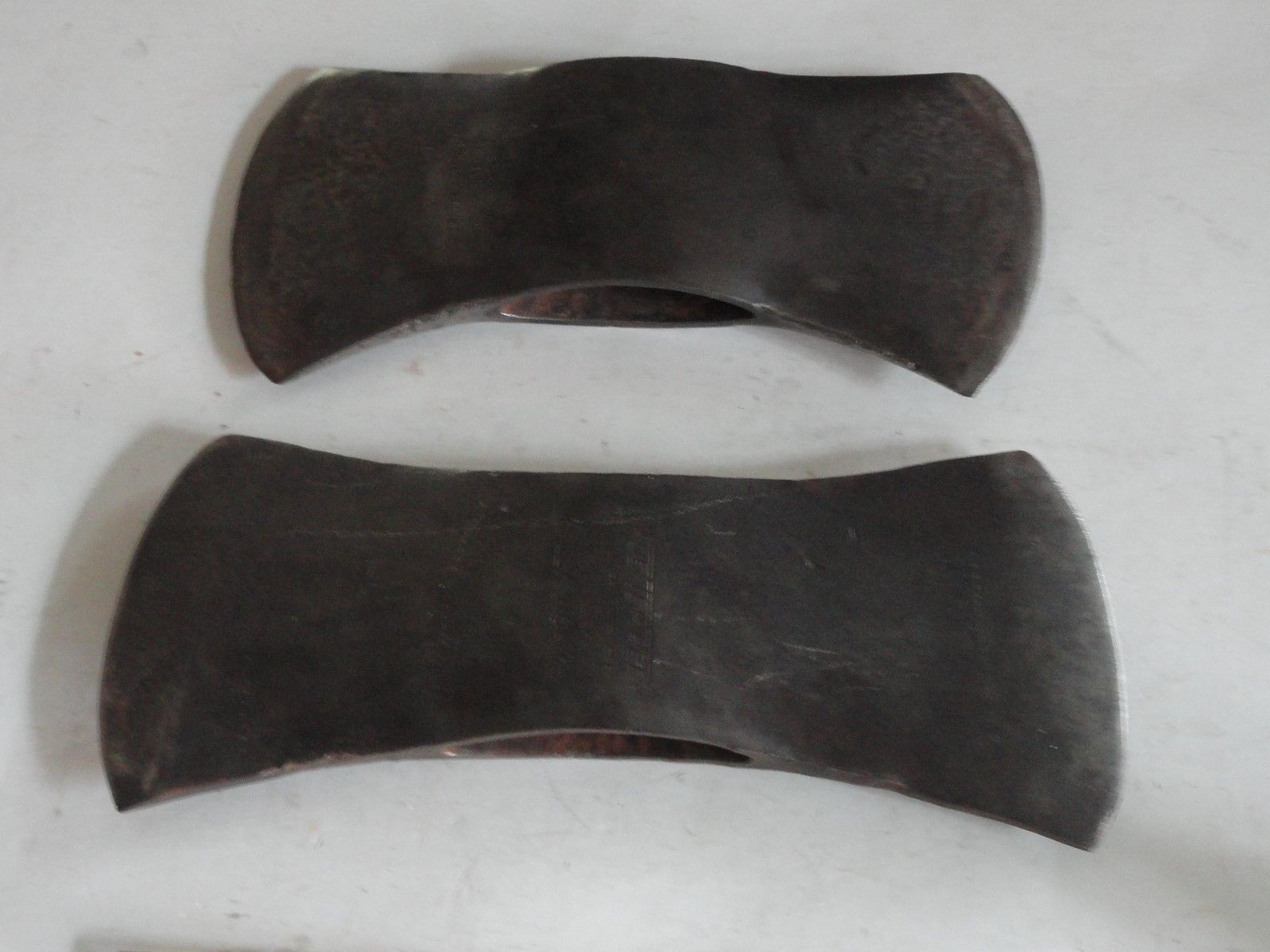 VTG AXE HEADS DOUBLE BIT (2) MANN EDGE TOOL & TRUE TEMPER FLINT EDGE ...