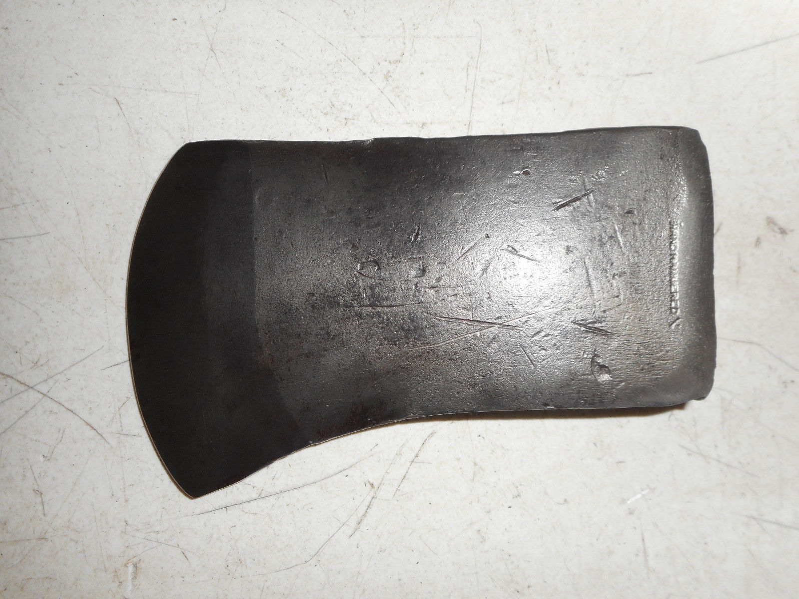 Antique Hand Hammered Single Bit Axe Head Collect Restore Ax Woodsman ...