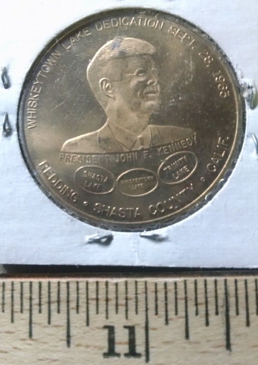 VINTAGE J.F.K.& ROBERT KENNEDY POLITICAL COMMEMORATIVE COIN TOKEN ...