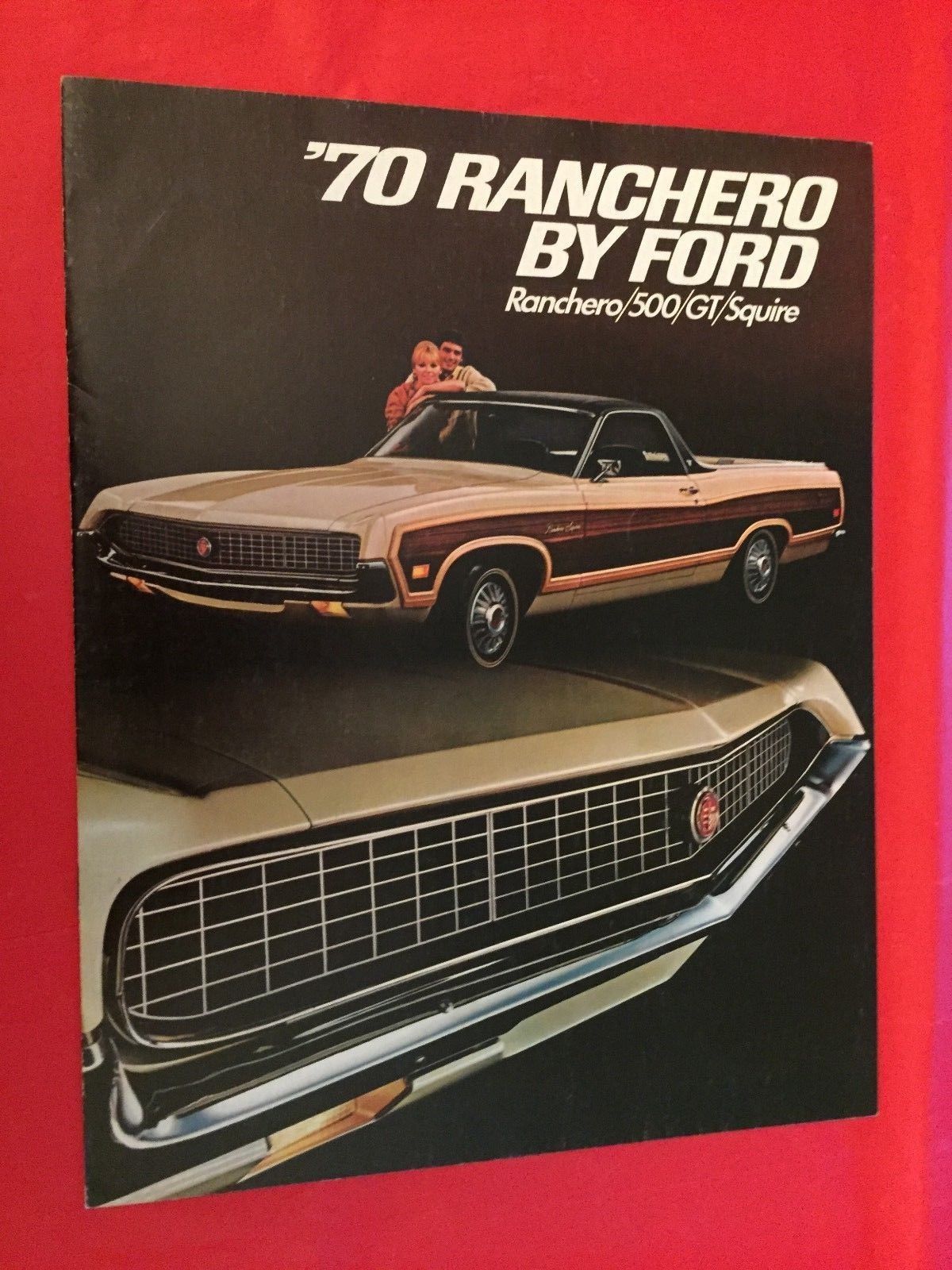 1970 Ford "Ranchero" Car Truck Dealer Sales Brochure -- Antique Price ...