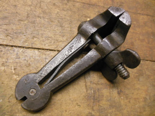 vintage cast iron hand vise 1 1/2" jaw old gunsmith jeweler craftsman ...