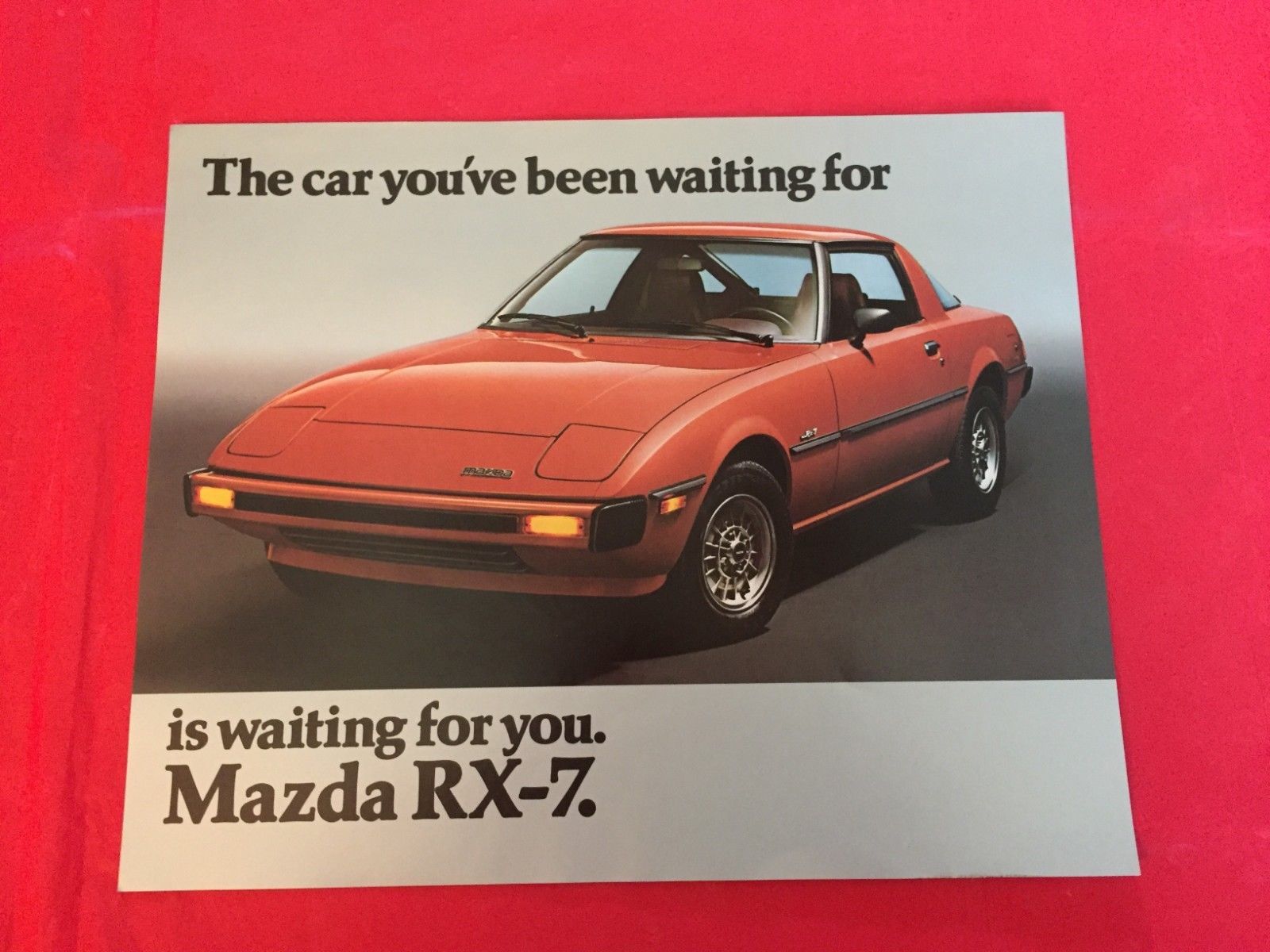 1982 Mazda "RX-7" Car Dealer Sales Brochure -- Antique Price Guide ...
