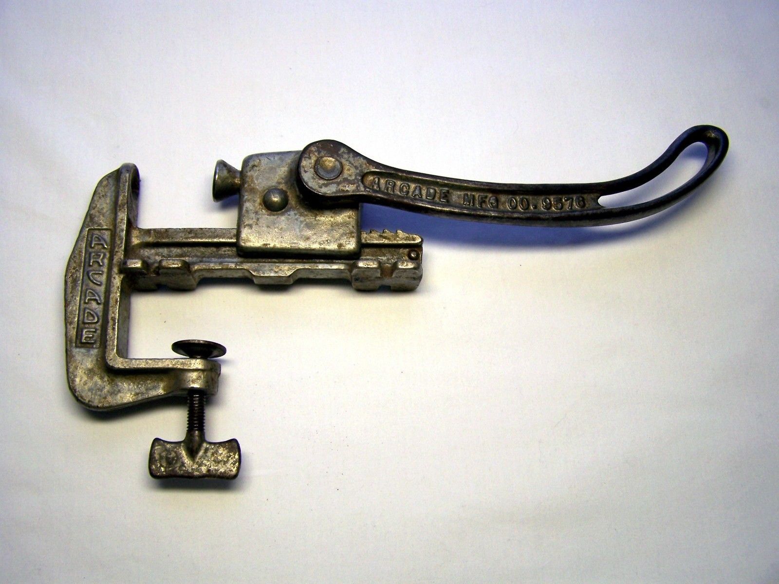 Antique/Vintage Clamp Vise Tool, Arcade Mfg.Co. Freeport ILL U.S.A ...