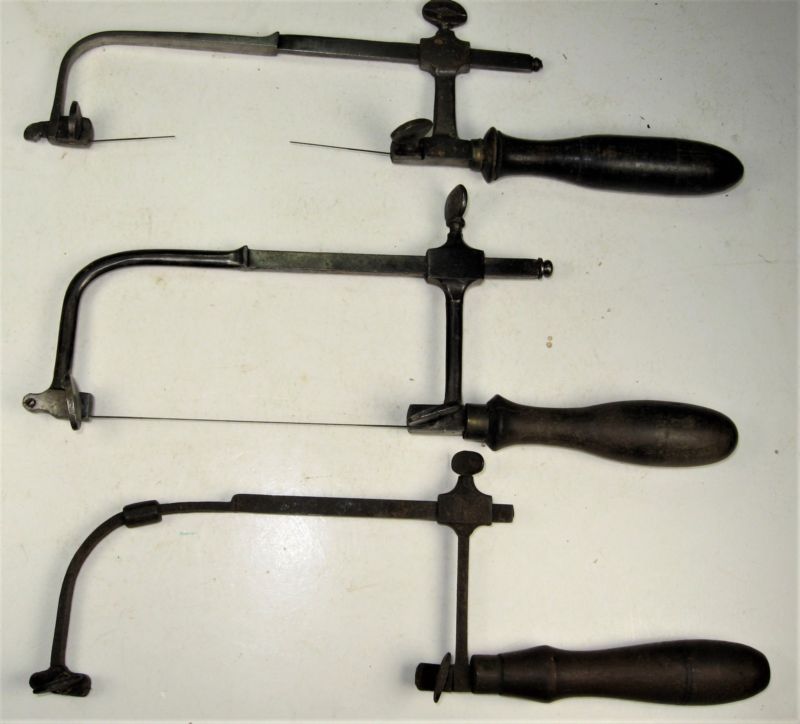 OLD TOOLS... Three Vintage Jewler''s Sws, antique tools -- Antique ...