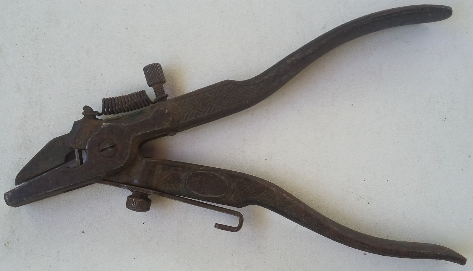 Vintage Lumberman No 100 Fancy Plier Saw Set Tool Marked Lumberman ...