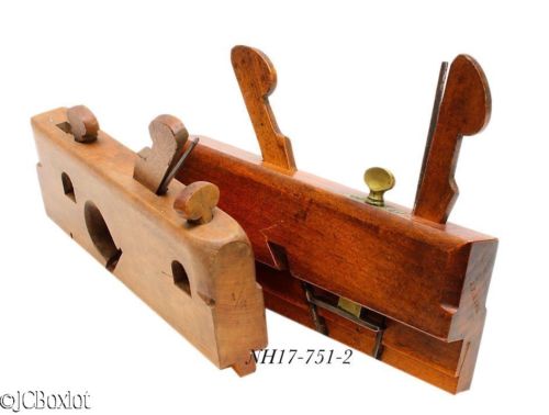 antique dado WOOD WOODEN MOLDING PLANES JE CHILD others plow wedge ...
