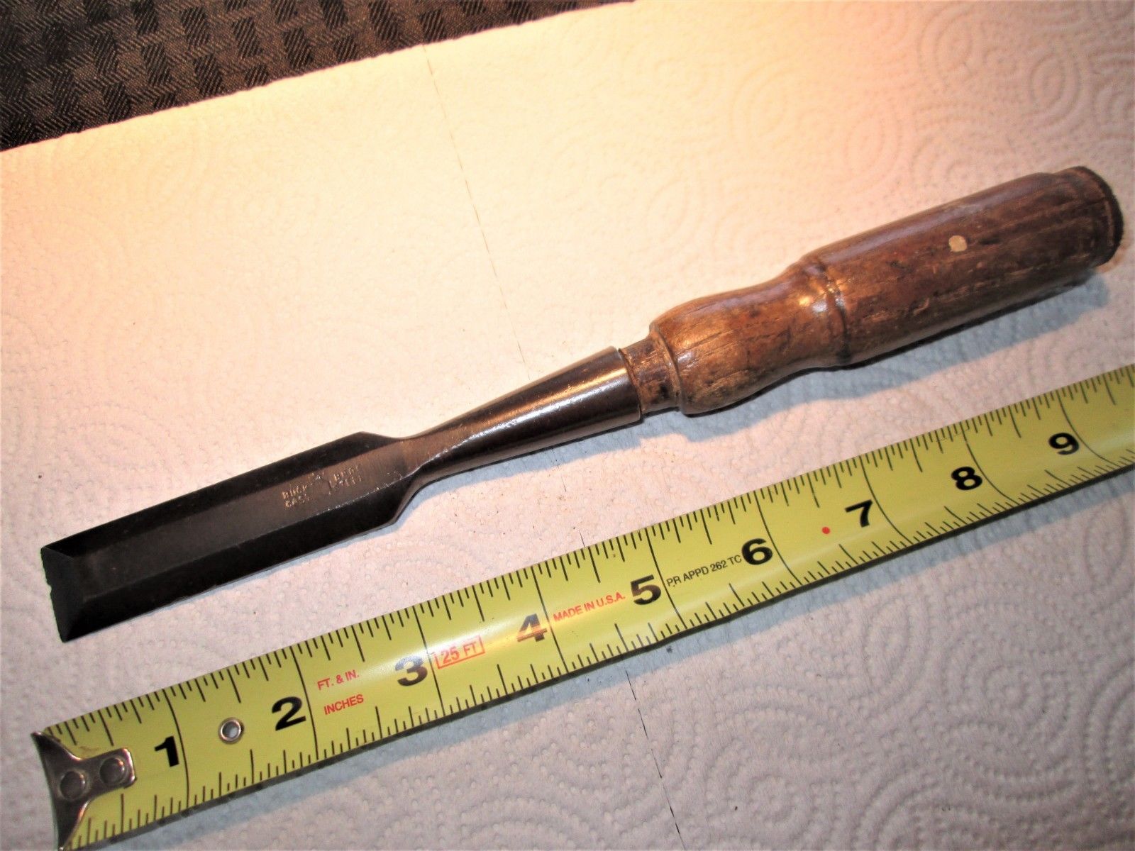 7/8" Buck Brothers Socket Chisel -- Antique Price Guide Details Page
