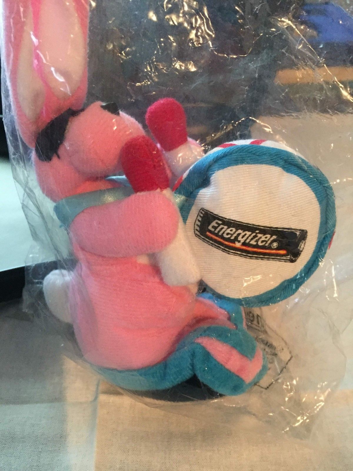 VINTAGE ENERGIZER BUNNY PROMO 1997 PINK RABBIT EVEREADY BATTERY orig ...