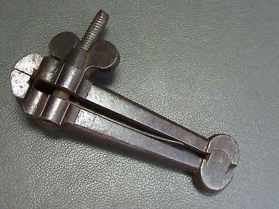 Vintage unusual fine hand vice old tool -- Antique Price Guide Details Page