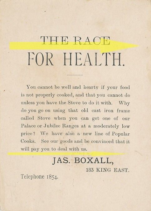 Canada Toronto Jason Boxall Jubilee Ranges Stove 1890 Victorian Trade ...