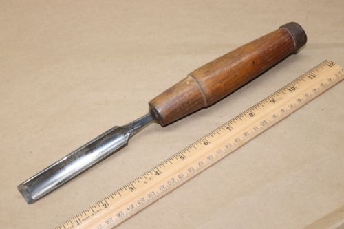 OLD TOOLS VINTAGE 3/4" #7 SWEEP BUCK BROTHERS STRAIGHT WOOD CARVING ...